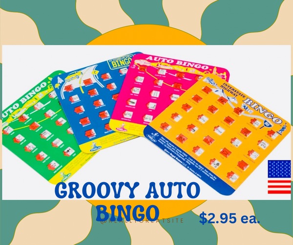 Groovy auto bingo – URBANTraveler
