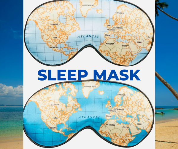 Maps Ultra Soft Sleep Mask – URBANTraveler